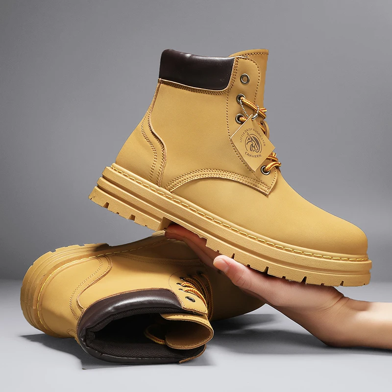 Botines-de-estilo-Martin-para-hombre-botas-de-lujo-para-exteriores-dise ...