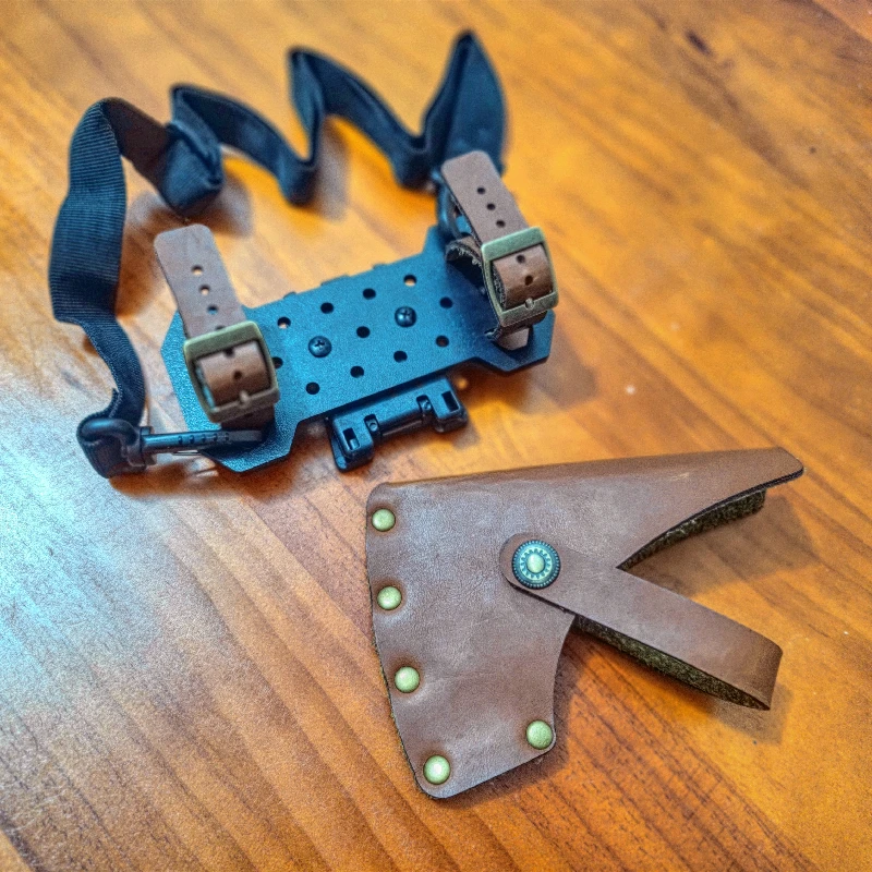 Tactical Molle Clip Portable Accessories With Hatchet Blade Cover ...