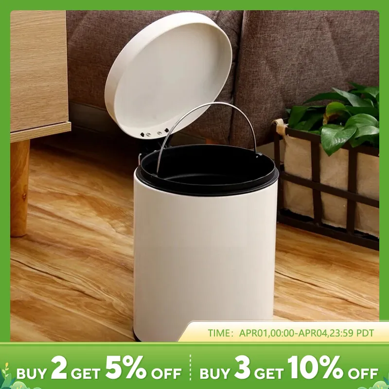 Foot-Pedal-Garbage-Bin-Oil-Proof-with-Soft-Close-Lid-with-Garbage-Bag ...