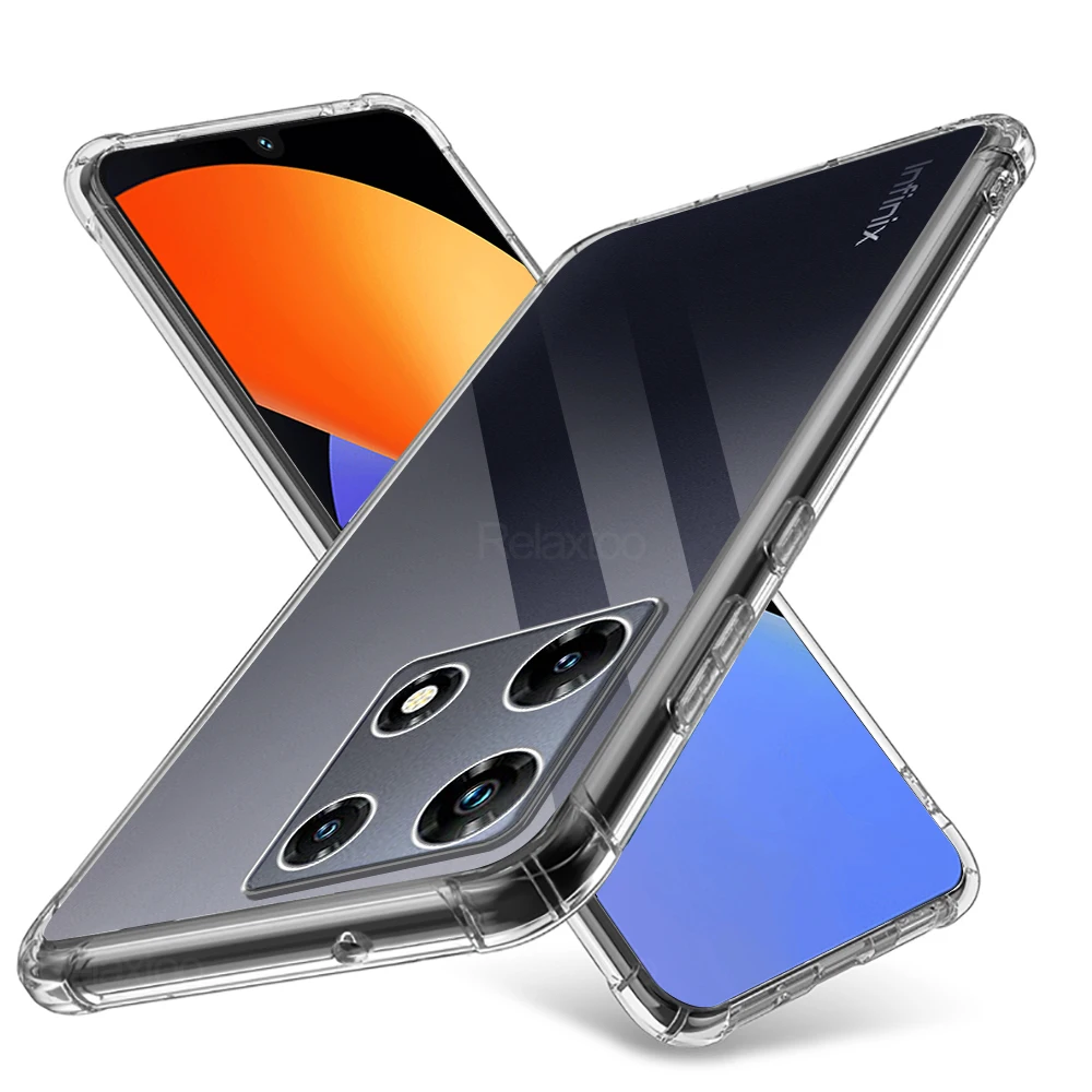 Clear Silicone Soft Phone Case For Infinix Note 30 Pro 30Pro 4G Note30 ...