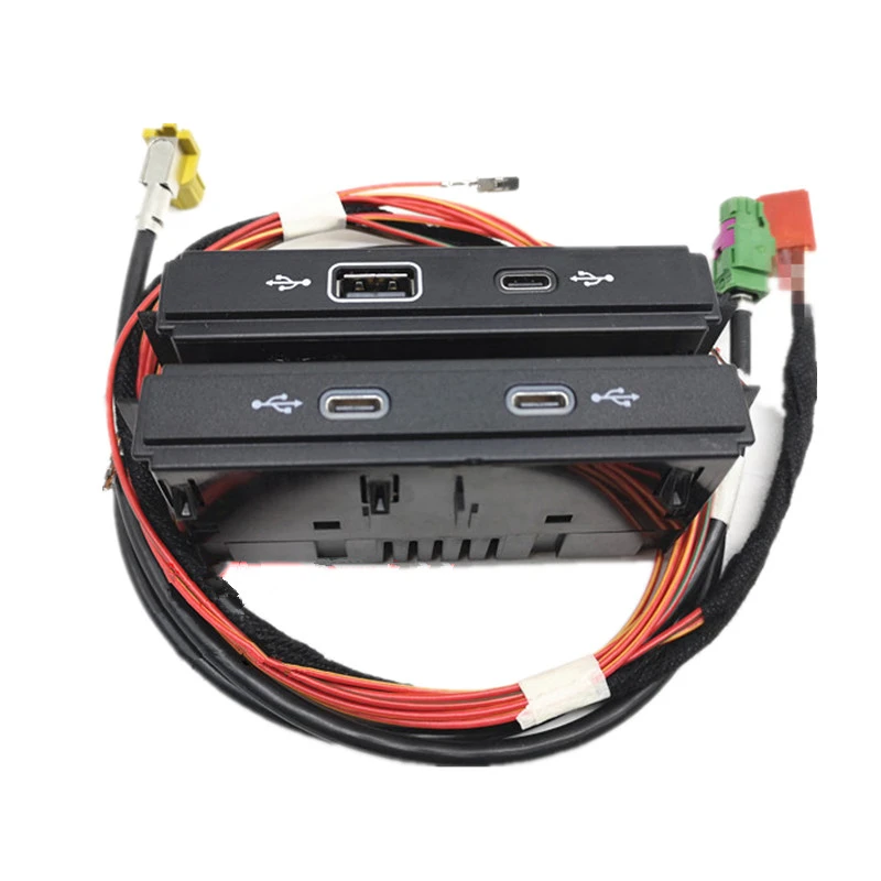 Oem Cns3.0 Mib Usb Type-c Carplay Socket Front Rear Usb Adapter For Vw ...