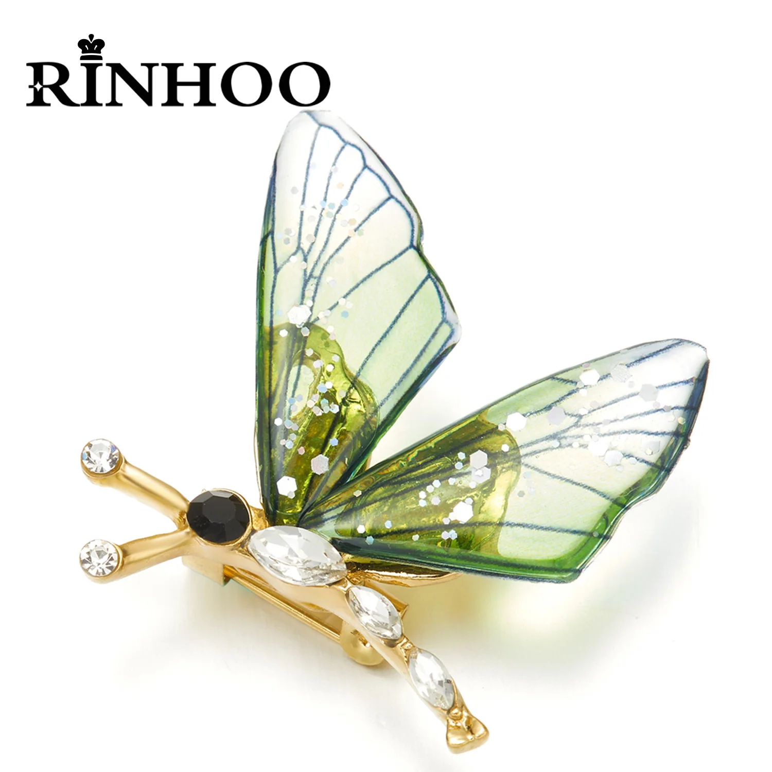 Rinhoo-Acrylic-Transparent-Rhinestone-Dragonfly-Brooches-For-Women-Vintage-Animal-Insect ...