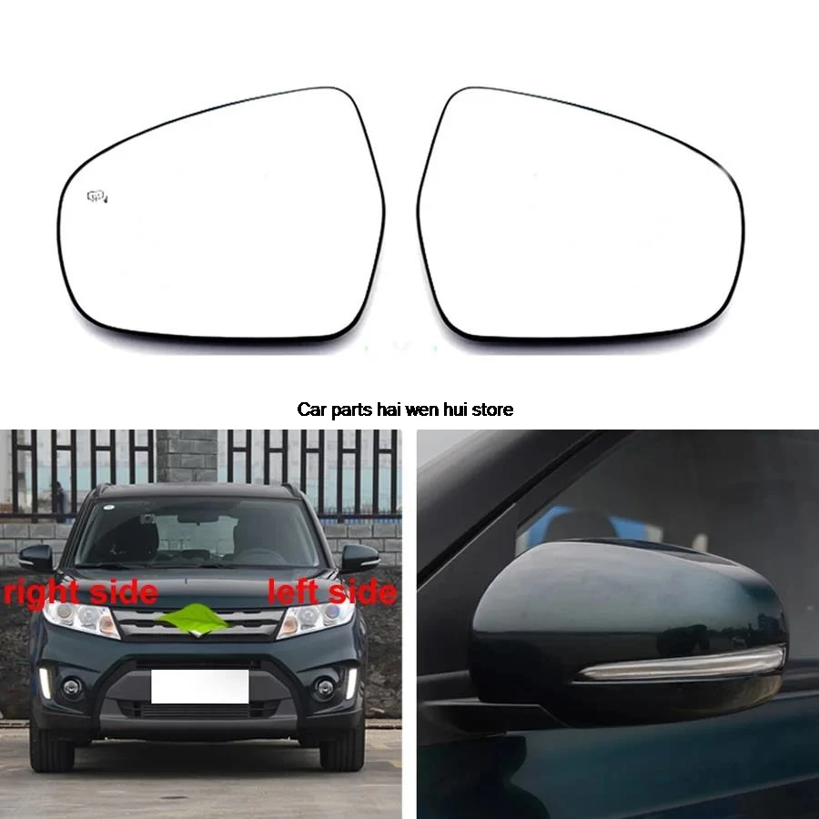 For-Suzuki-Vitara-S-cross-Replace-Outer-Rearview-Side-Mirrors-Lens-Door ...