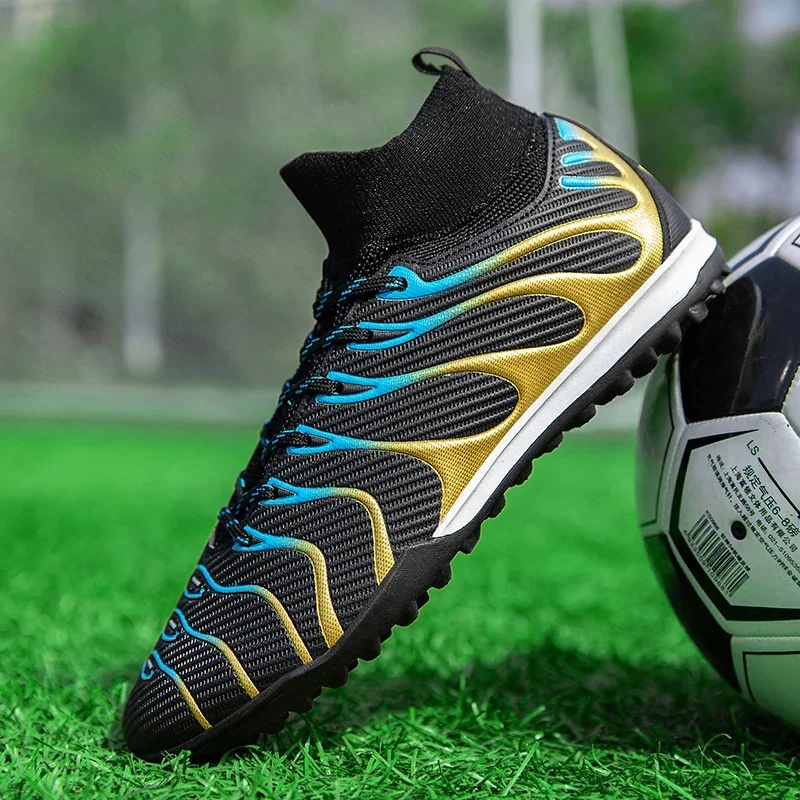 Men-Soccer-Shoes-Studded-Society-Indoor-Cleats-Football-Field-Boots ...