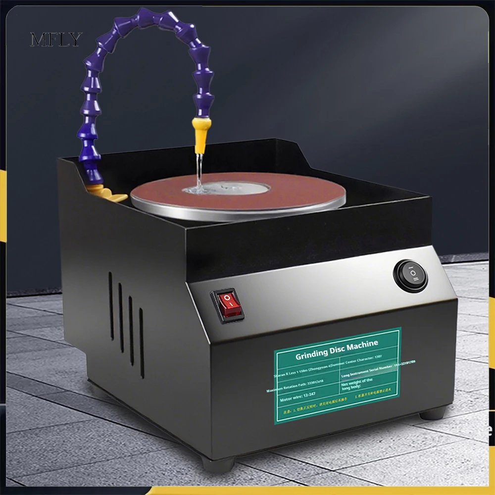 120W Circulating Water-cooled Grinding Machine -150mm Wet/dry Grinding ...