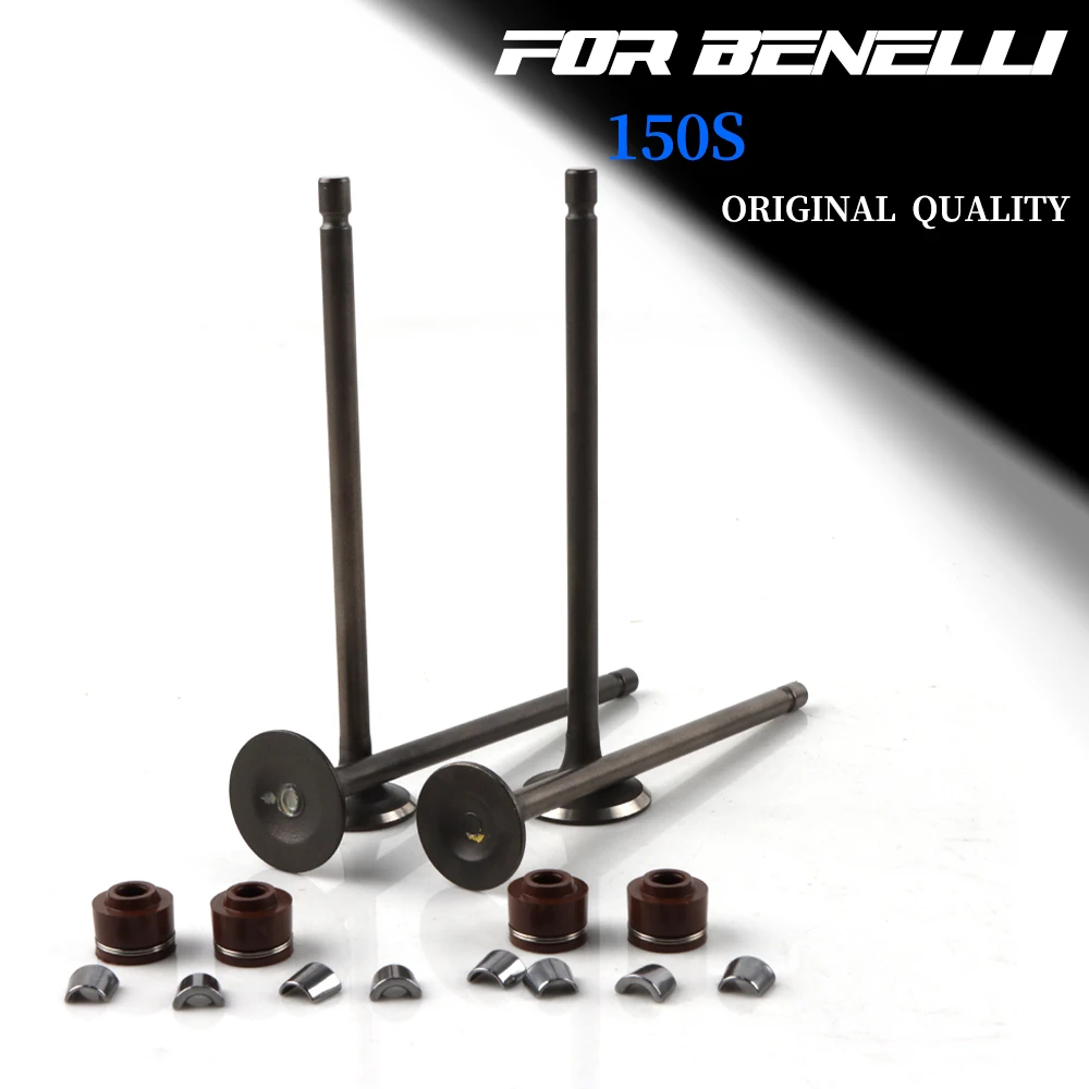 Motorcycle EXHAUST VALVE&INTAKE VALVE Oil Seal Locking Plate Valves For ...