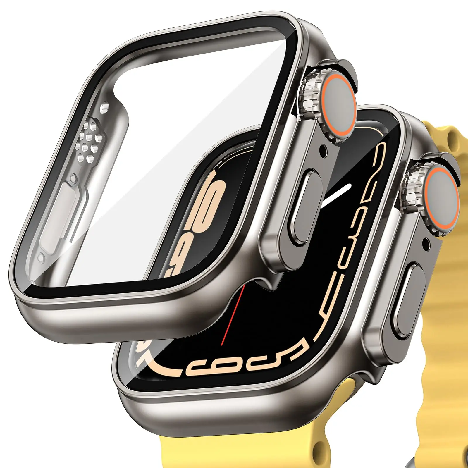 Glass-Case-for-Apple-Watch-44mm-45mm-40mm-41mm-42mm-38mm-Screen ...