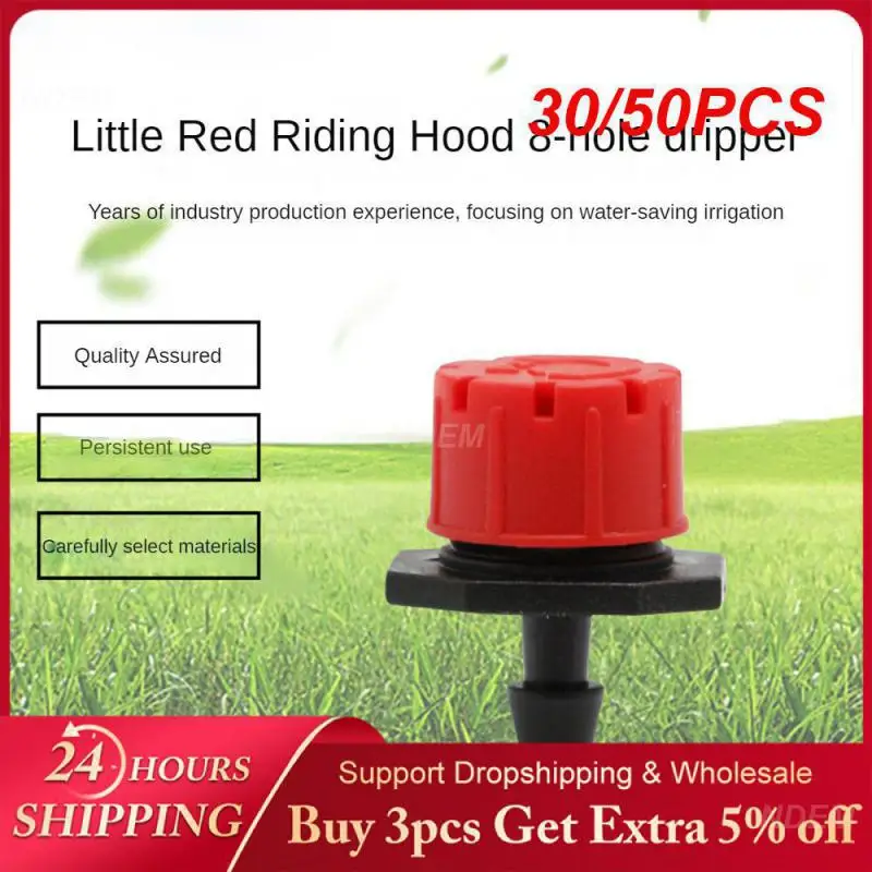 30-50PCS-Dripper-Adjustable-Garden-Gardening-Drip-Irrigation ...
