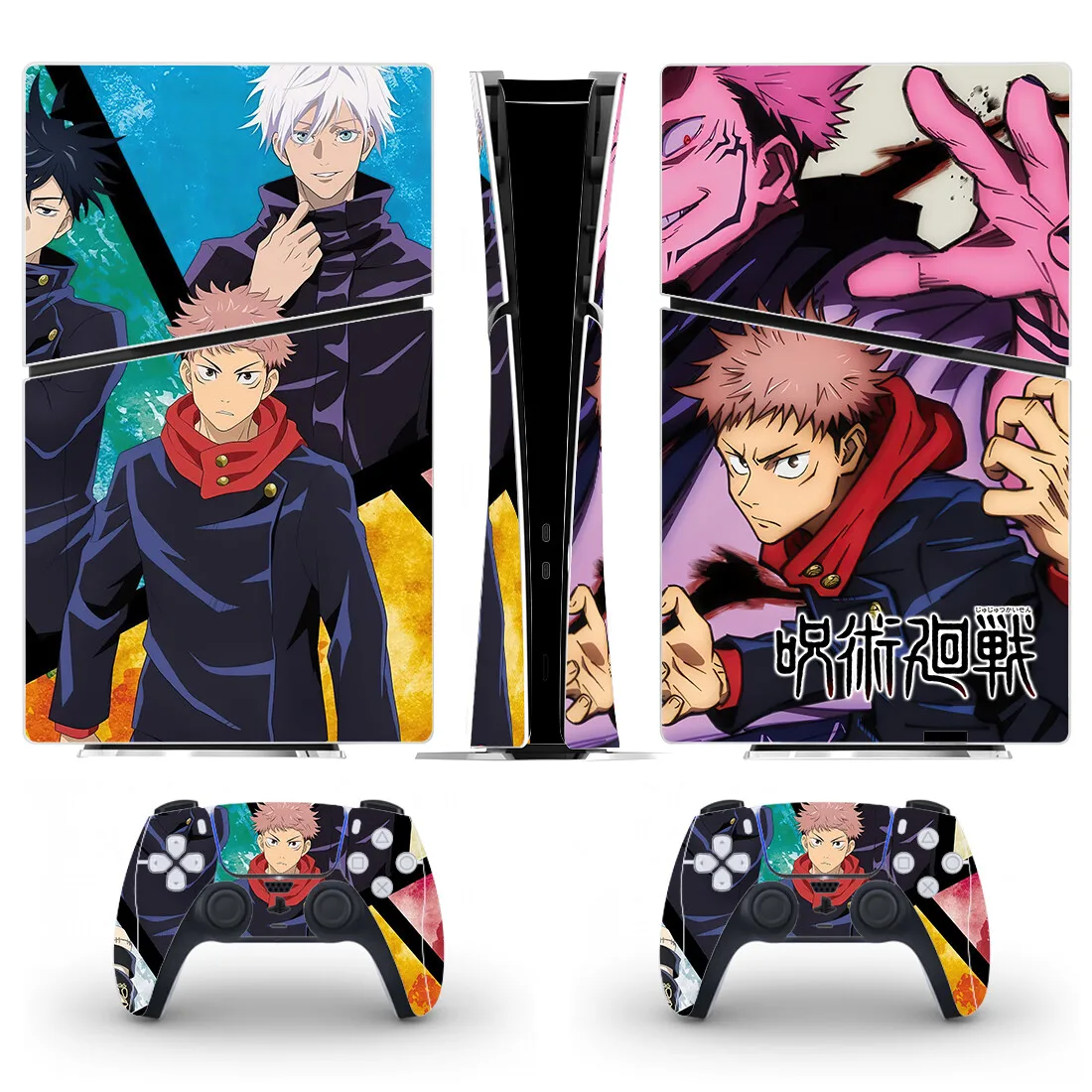 Anime Jujutsu Kaisen Gojo PS5 Slim Digital Skin Sticker Protector Decal ...