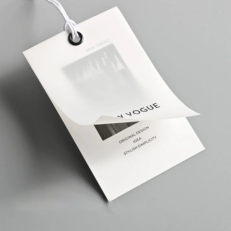 Customized-LOGO-Transparent-Specialty-Texture-Tracing-Paper-Hangtags ...