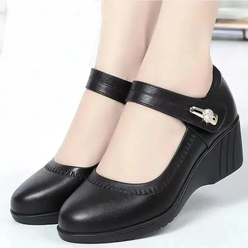 Women-Fashion-High-Quality-Wedge-Heel-Shoes-for-Spring-Summer-Lady ...