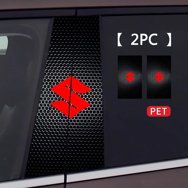 2PCS-Car-Center-Column-Stickers-B-pillar-Decals-For-Suzuki-Vitara-Swift ...