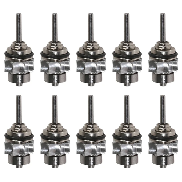 10*Dental High Speed Handpiece Single Spray Push Button Chuck Air ...