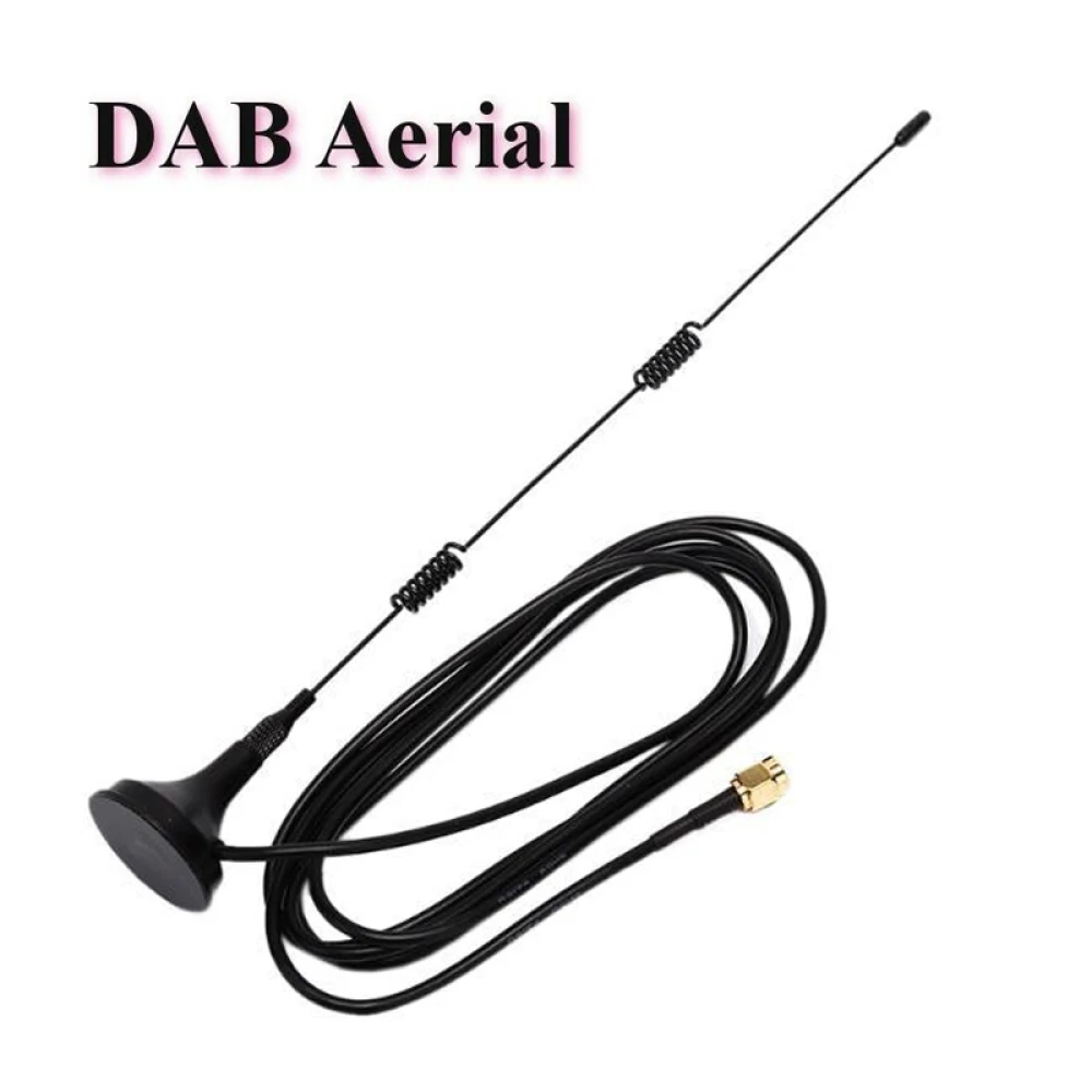 Magnetic Base High Gain Car Radio Antenna DAB Aerial 24.5cm For the ...