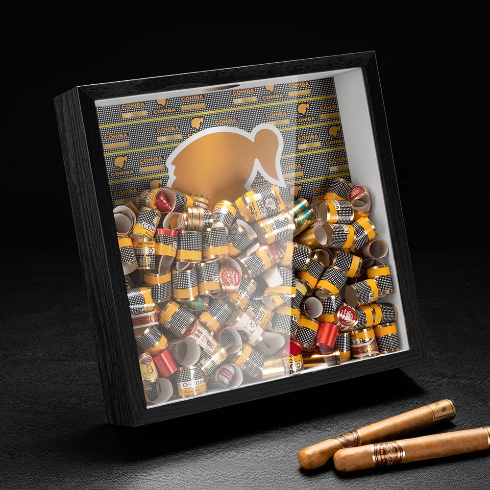 Cigar-Label-Display-Frame-Organizer-Collects-Decorations-Decoration ...