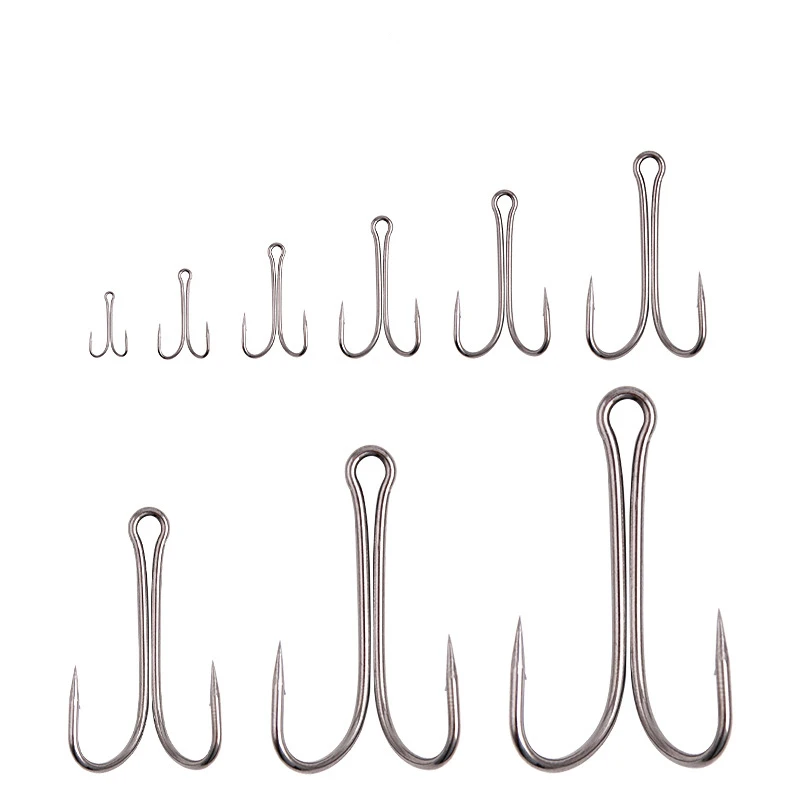 Fishing Hooks Double Weedless | Long Double Fishing Hooks | Hook Long ...