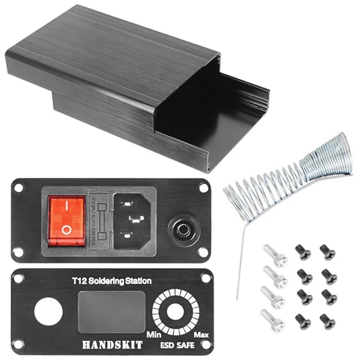 HANDSKIT-T12-Soldering-Iron-Aluminum-Alloy-Case-Soldering-Station ...