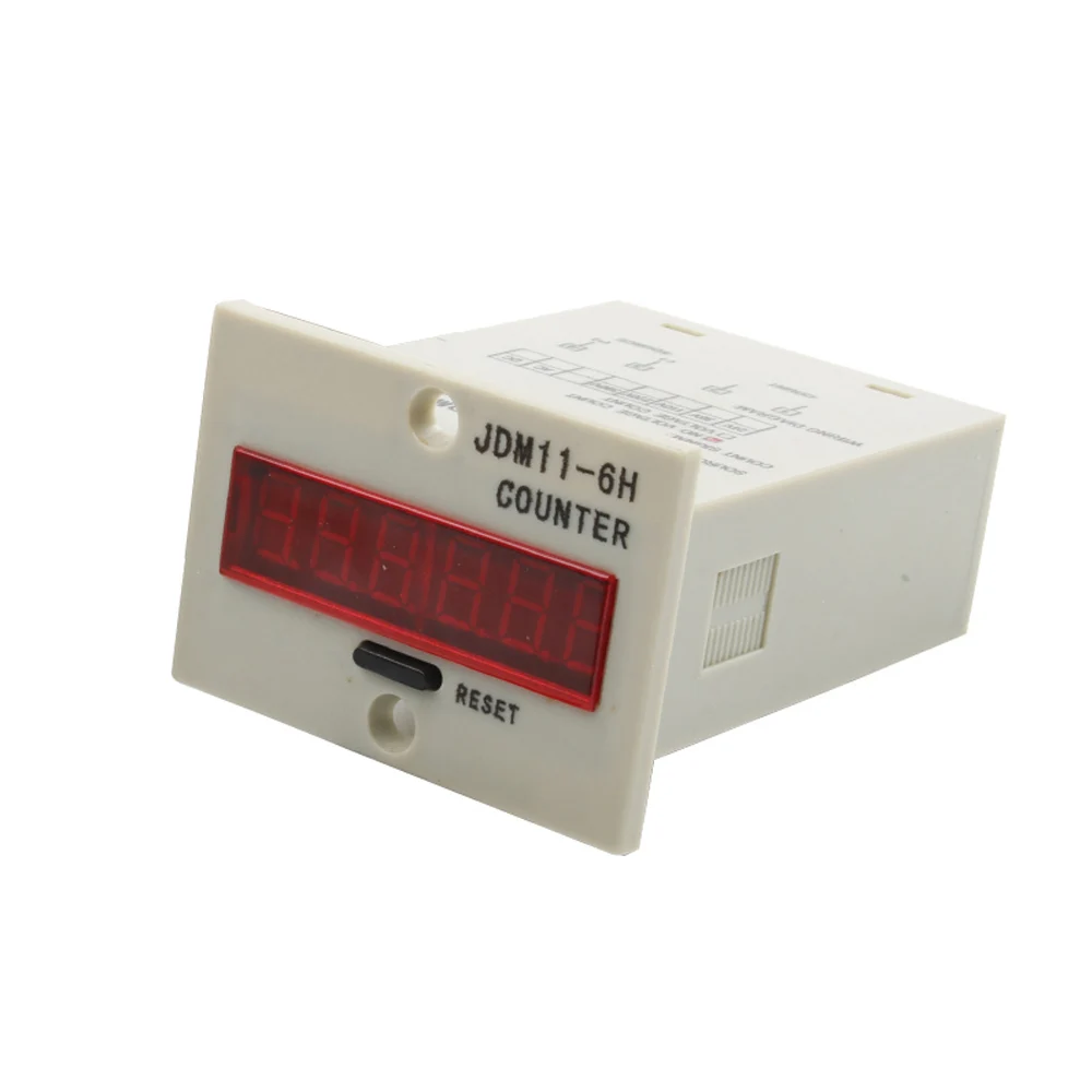 JDM11-6H-Electronic-Accumulating-Counter-AC-220V-110V-DC-12V-24V-Digit ...