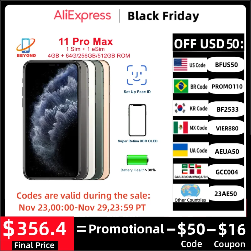 Apple-iPhone-11-Pro-Max-ProMax-64GB-256GB-6-5-Genuine-Super-Retina-XDR ...