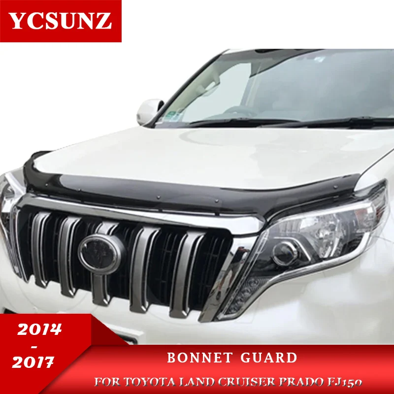 Bonnet Guards For Toyota Land Cruiser Prado Fj150 2014 2015 2016 2017 ...