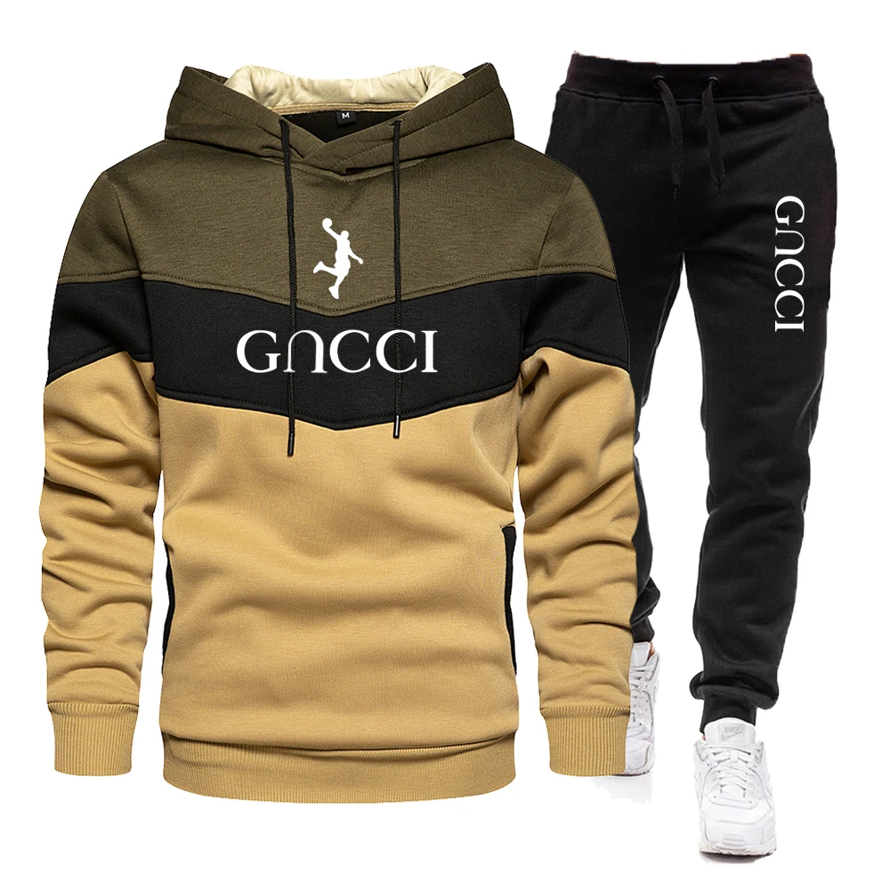 Tracksuit-Brand-Printed-Men-s-Sport-Warm-Colors-Two-Pieces-Loose-Set ...