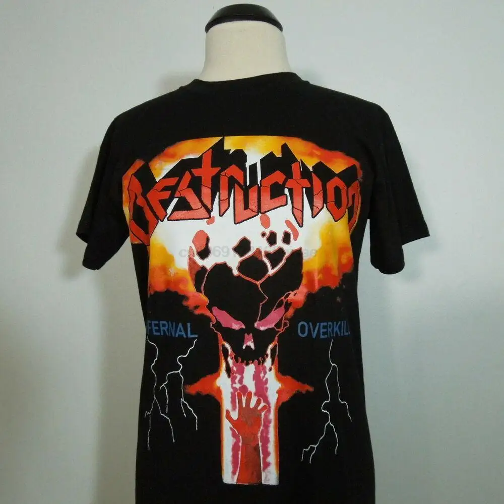 Camiseta DESTRUCTION Infernal Overkill para hombre, camisa nueva, NWOT ...