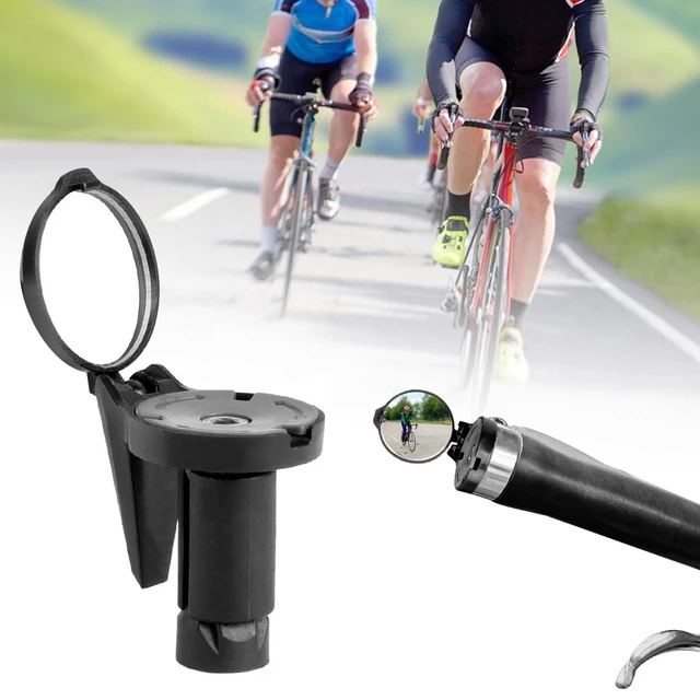 1pc Bicycle Drop Bar Rear View Mirror Universal Left Right Mount ...