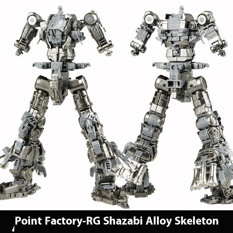 In-Stock Point Factory 1/144rg Sazabi Alloy Skeleton Modification Kit ...