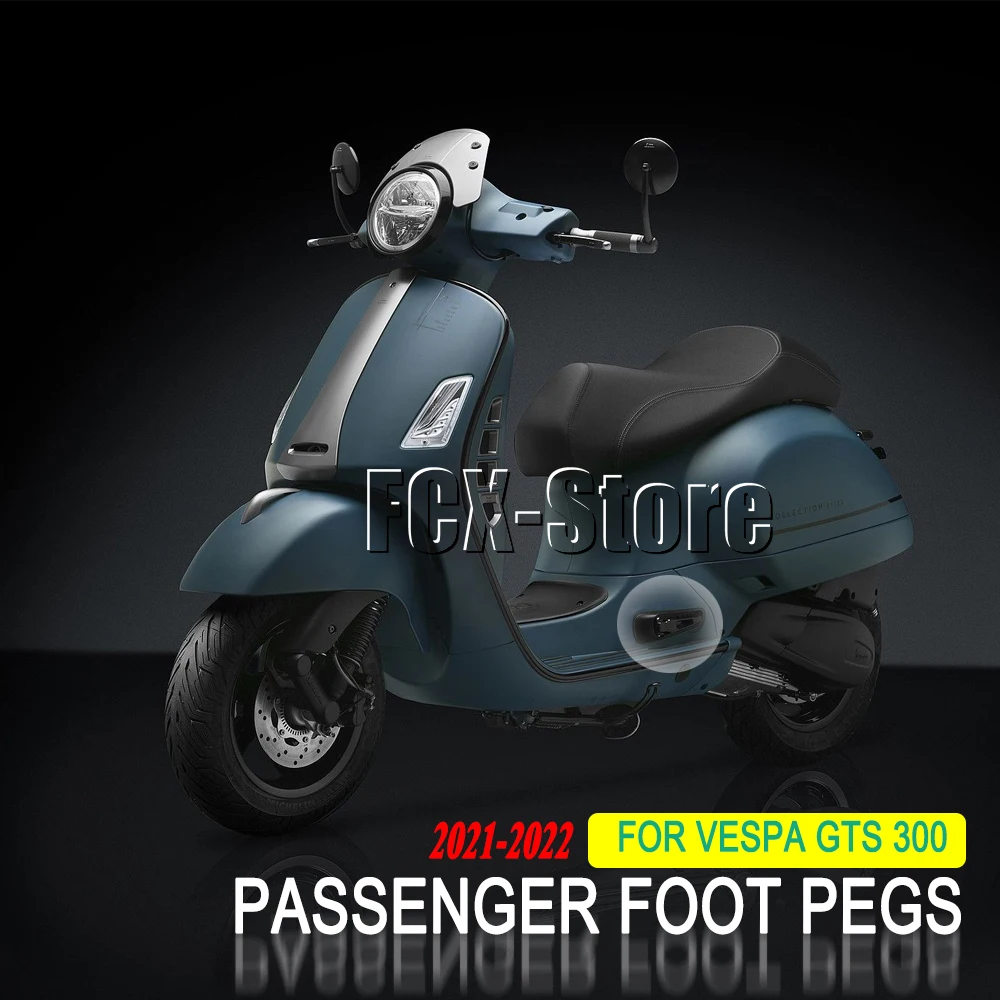 New0 Motorcycle Accessories Rear Passenger Foot Pegs Mount Black Pedal ...