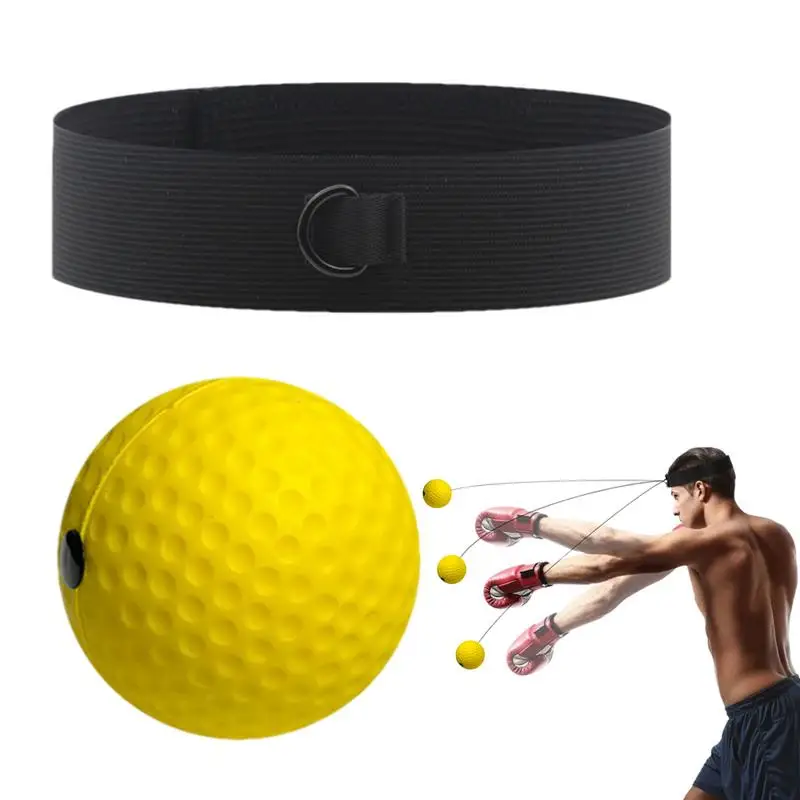 Boxing-Reflex-Ball-Headband-Reflex-Ball-Set-Training-Equipment ...