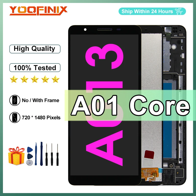 Pantalla táctil Original de 5,3 pulgadas para Samsung Galaxy A01 Core ...