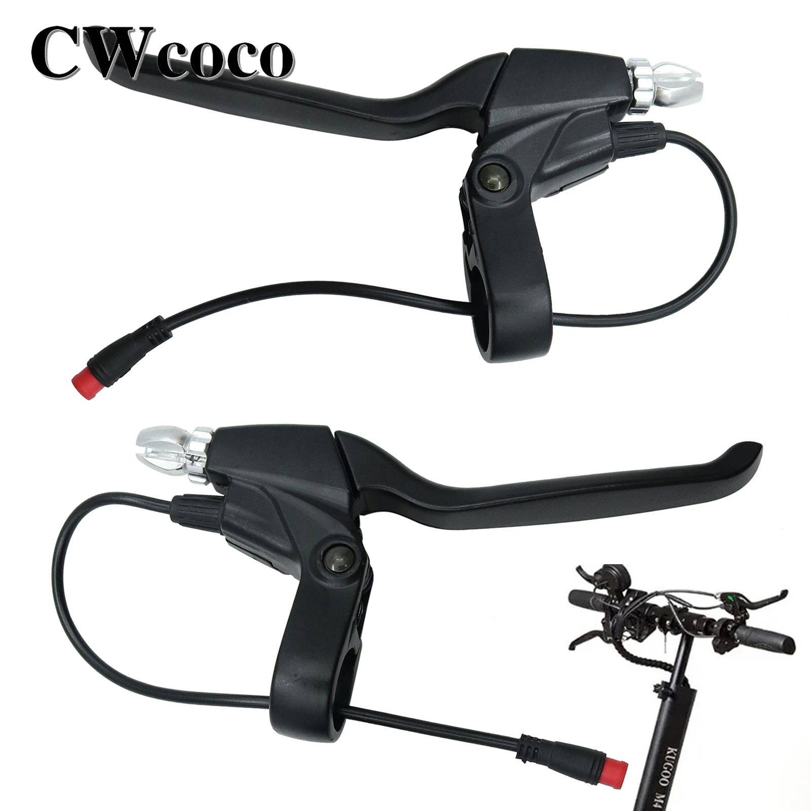 Electric-Scooter-Brake-Lever-for-KUGOO-M4-PRO-Kick-Scooter-E-scooter ...