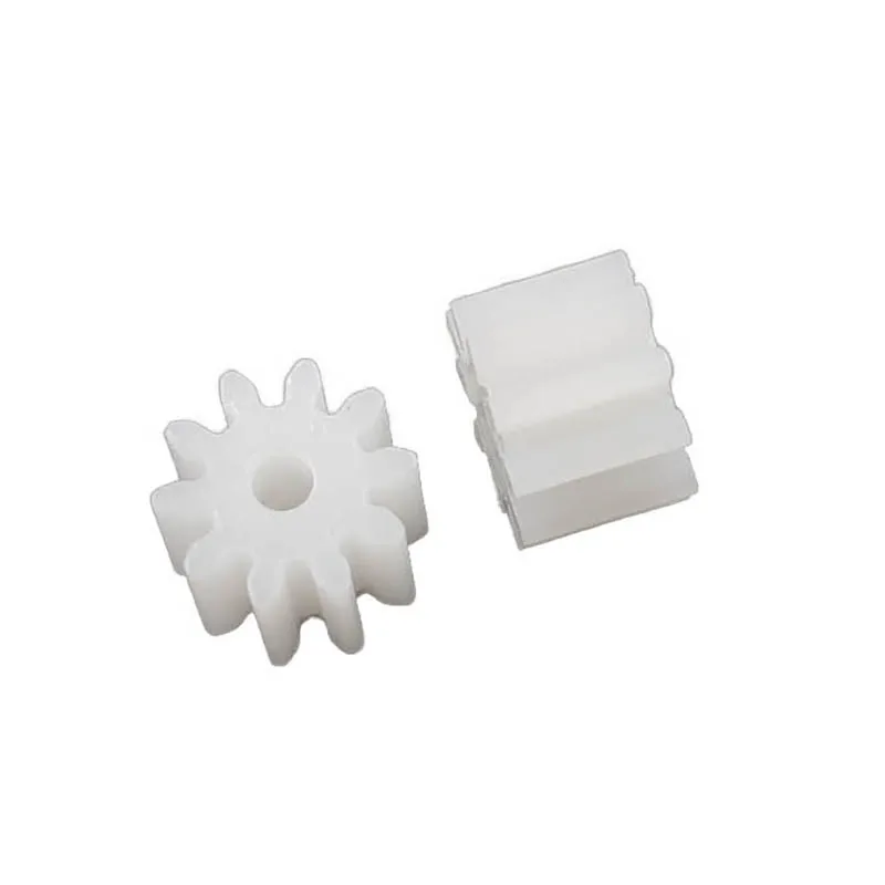 10 Teeth 0.7M POM Plastic Gear 6mm Thickness OD=8.2mm 10T DIY Motor ...