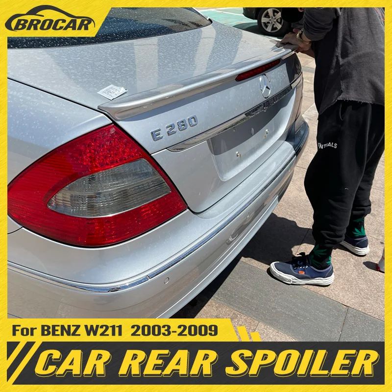 AMG Style Carbon Fiber Trunk Spoiler Mercedes Benz W211