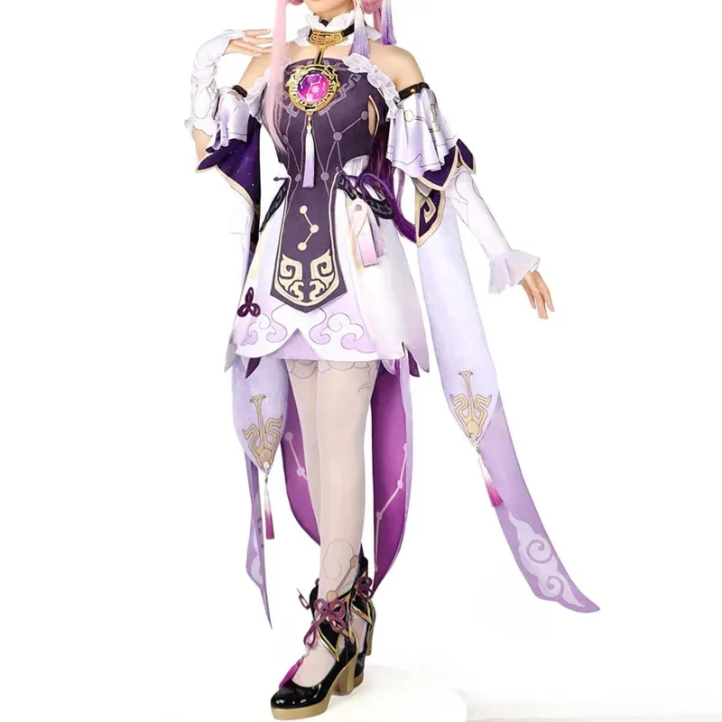 ^NU Fu Xuan Cosplay Costume Thankai Star Rail Fuxuan Skirt Pajamas ...