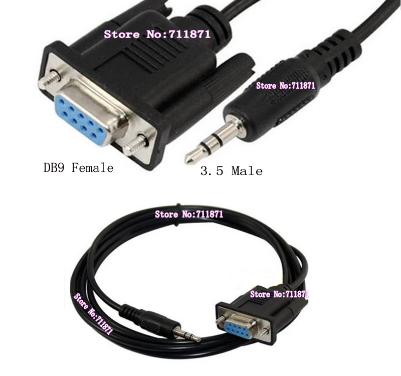 Masculino-e-Feminino-Cabo-Serial-DB9-Cabo-9P-RS232-3-5-mil-metros-Linha ...