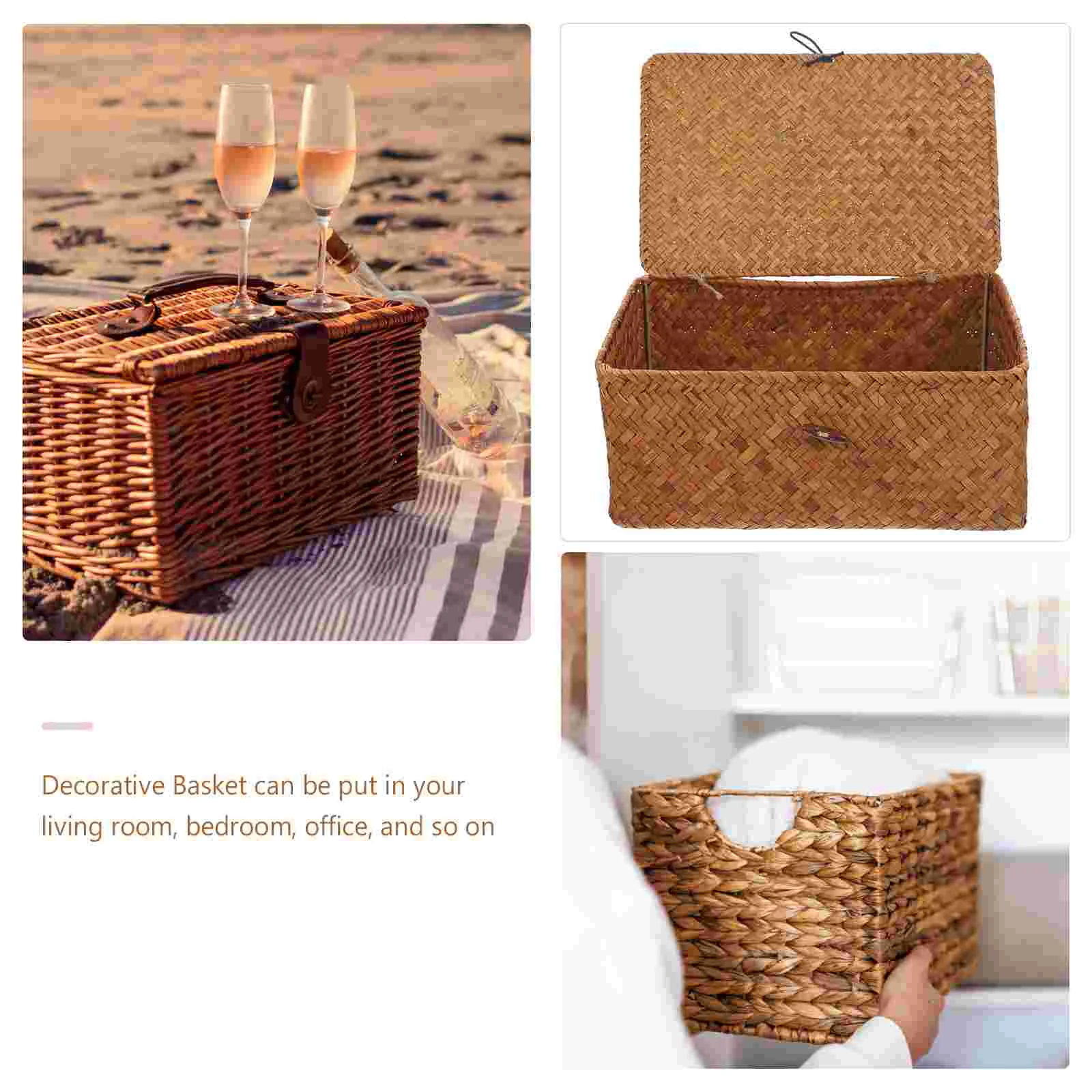 Storage-Box-Empty-Rattan-Gift-Decor-Wedding-Ceremony-Decorations-Wicker ...