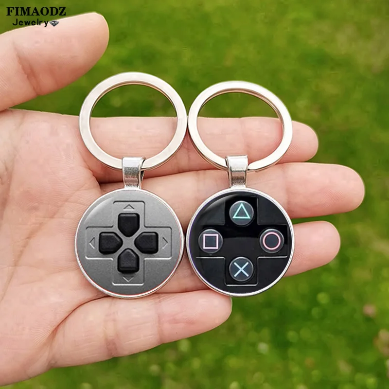 Game-Controller-Keychain-Pendant-Hip-Hop-Old-Video-Game-Controller ...