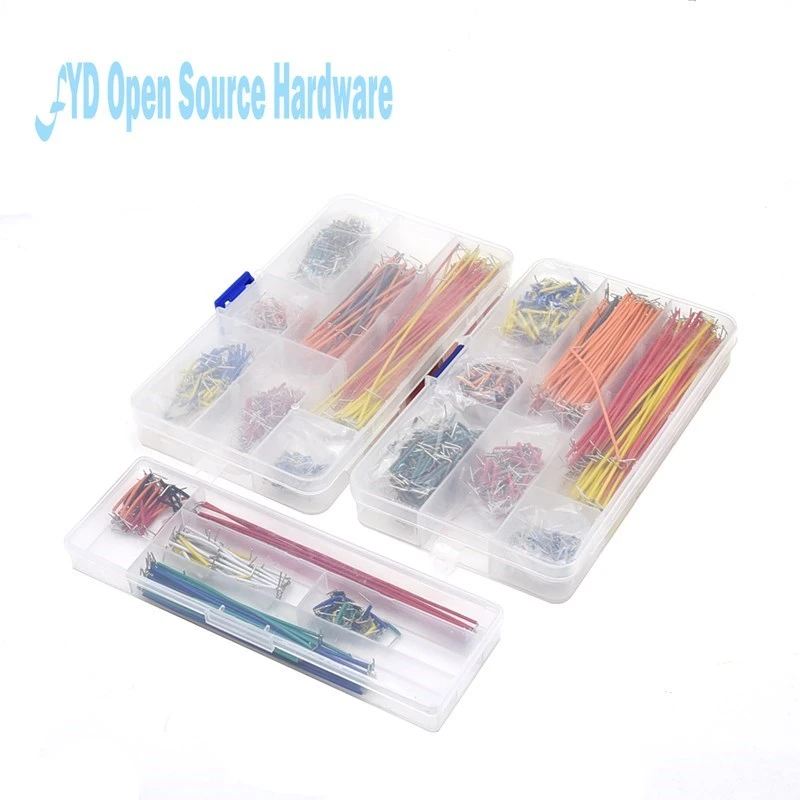 65/140/560/840pcs/box Solderless Breadboard Jumper Wires U Shape ...