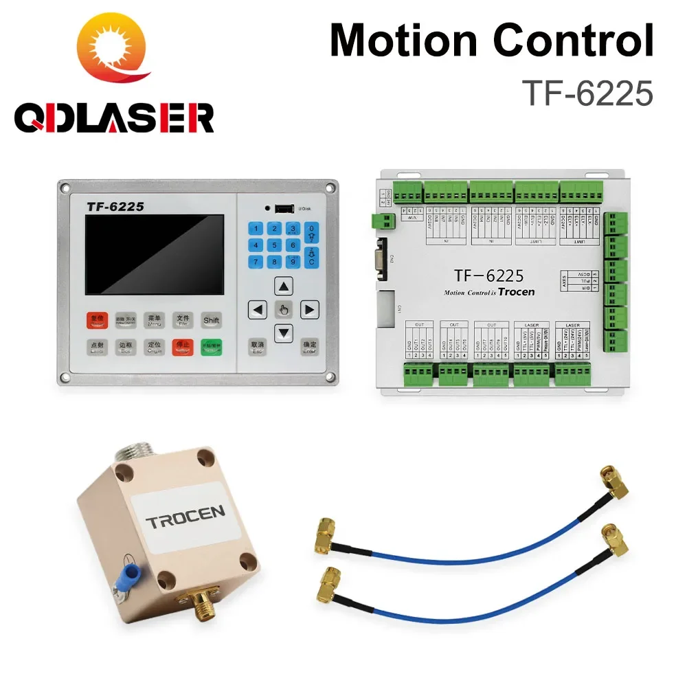 QDLASER-Trocen-TF-6225-Fiber-CO2-Laser-Controller-Automatic-height ...