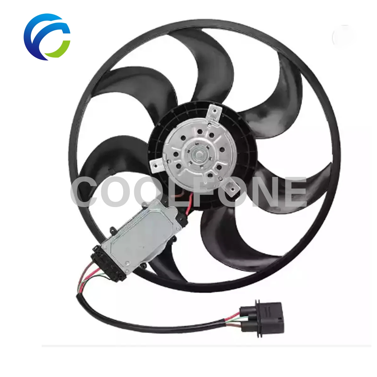 Electric-Cooling-Fan-for-AUDI-Q7-4LB-PORSCHE-CAYENNE-955-VW-TOUAREG-7LA ...