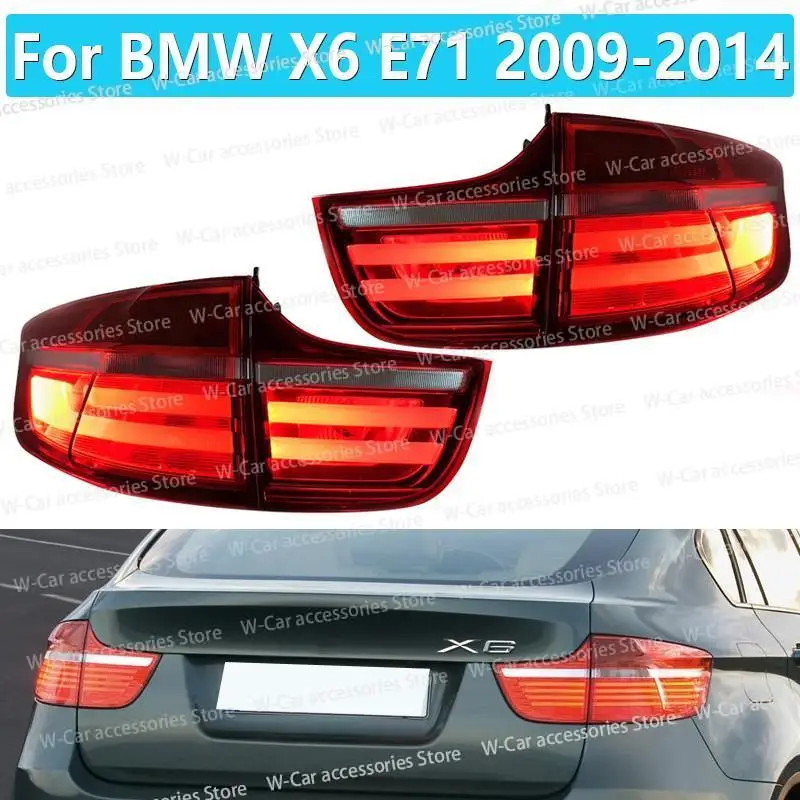 Car-LED-Tail-Lights-For-BMW-X6-E71-2009-2010-2011-2012-2013-2014-Rear ...