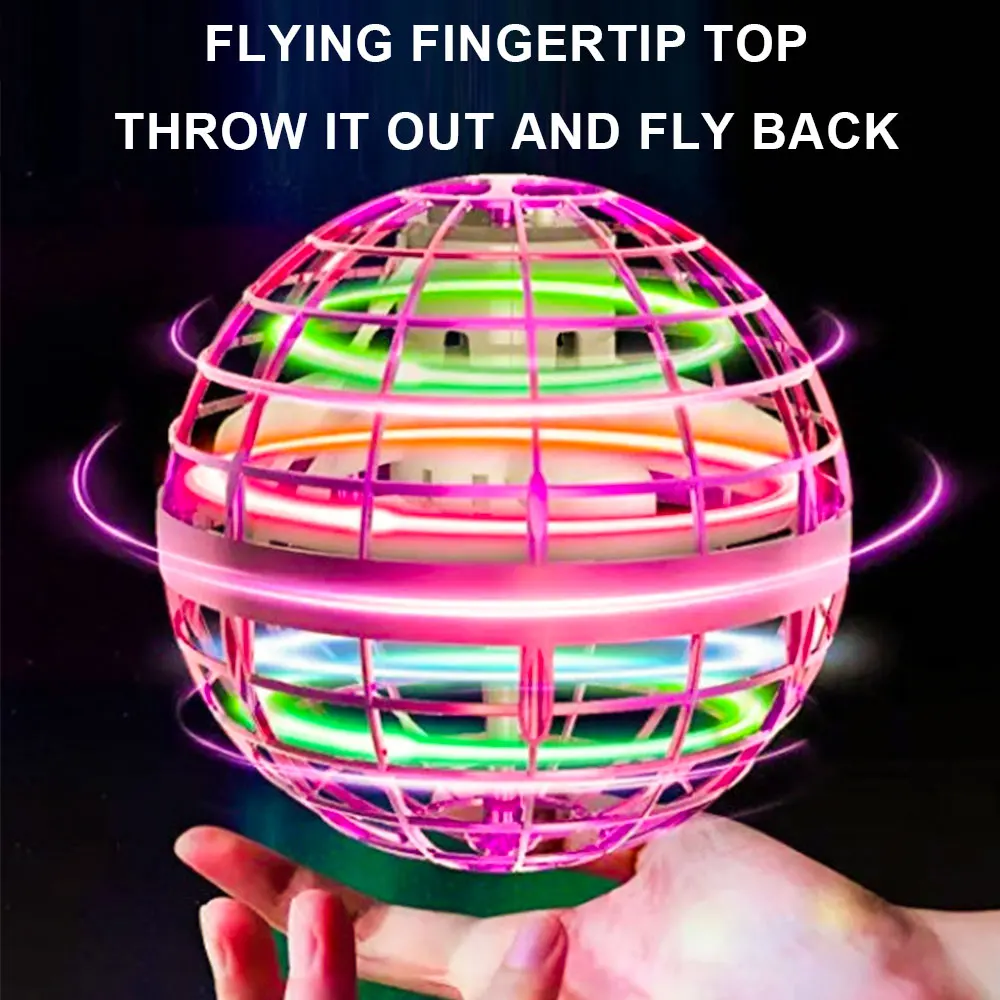 Bola-voladora-Boomerang-Flyorb-Magic-con-luces-LED-Drone-Hover-Ball-Fly ...