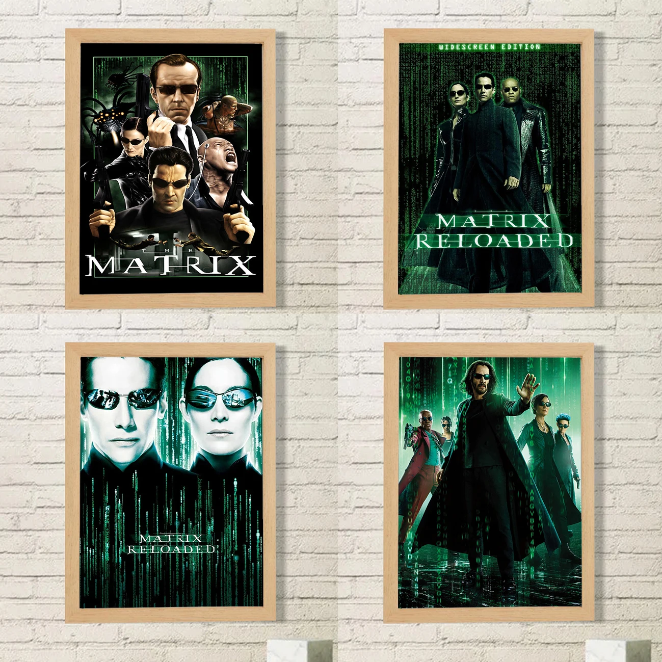 The Matrix Posters para decoración de pared, Retro, clásico, película ...