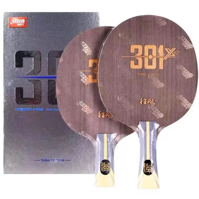 DHS-Hurricane-301X-H301-X-Table-Tennis-Blade-5-Wood-2AC-Professional ...