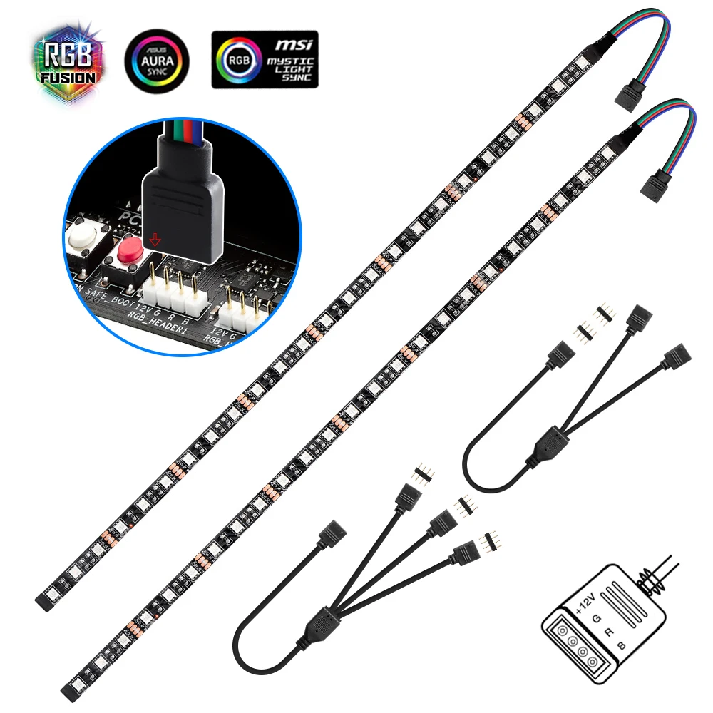 Rgb-gaming-led-luz-de-tira-1-a-2-3-divisor-kit-para-12v-aura-sincroniza.jpg