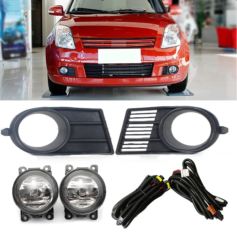 For Suzuki Swift 2005-2010 Car Front Bumper Fog Light Wires Harness ...