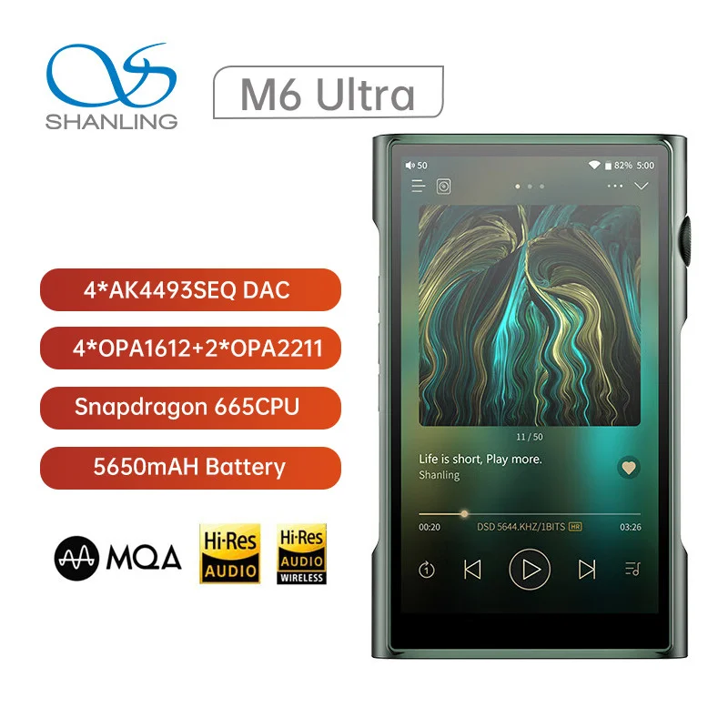 Shanling-M6-reproductor-Ultra-port-til-de-alta-resoluci-n-M6U-Bluetooth ...