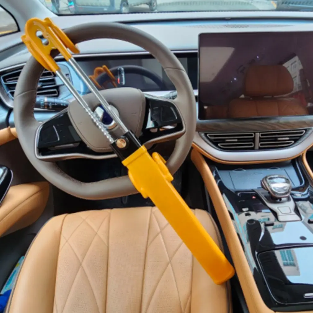 Universal-Car-Steering-Wheel-Lock-Heavy-Duty-Anti-theft-Car-Van ...