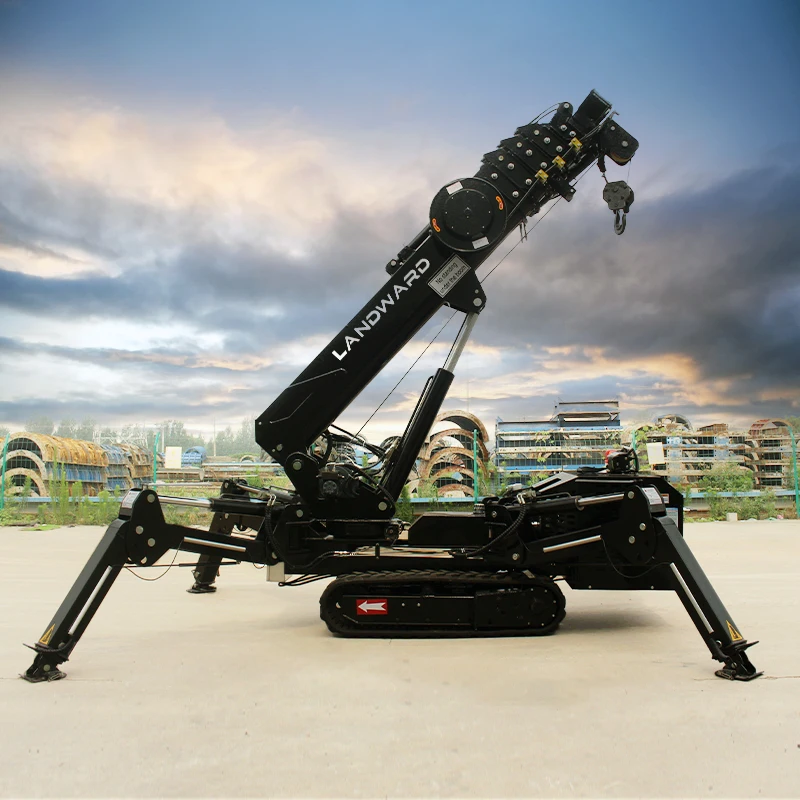 Mini-Spider-Crane-With-Hydraulic-Telescopic-Outrigger-Small-Cranes-for ...